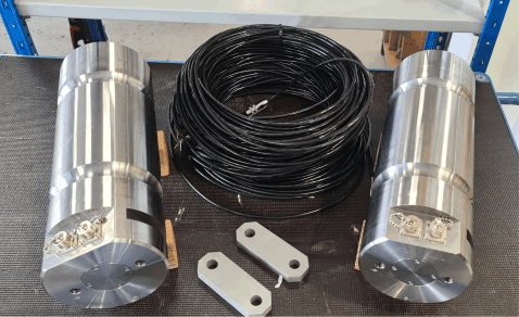 Dual Bridge Load Pins for Hoist Load Monitoring