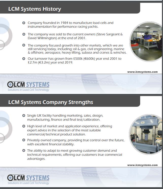 LCM Systems Company Presentation