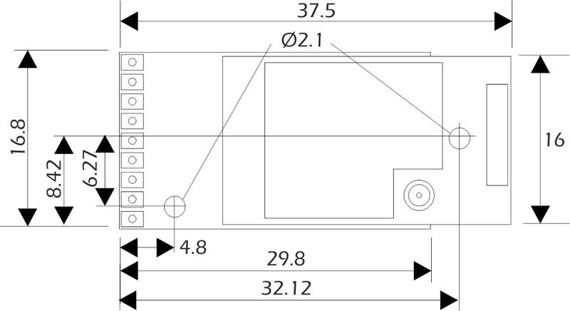 Wireless Voltage and Current Input Acquisition Module
